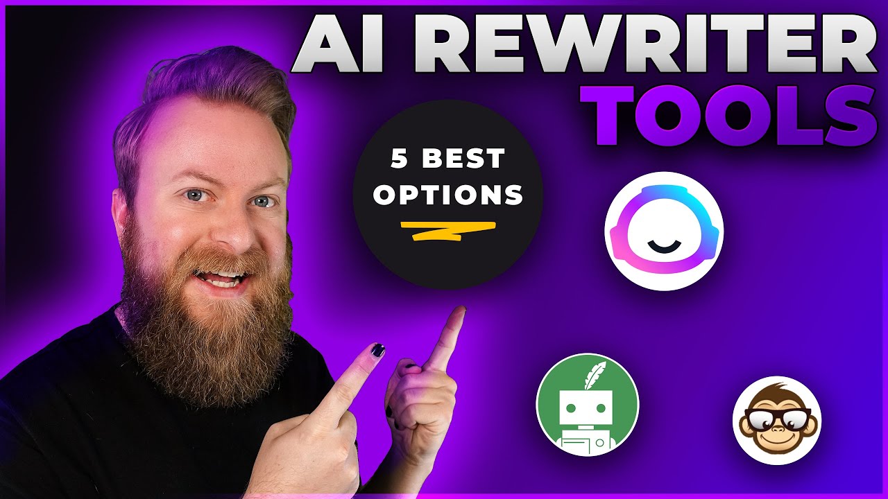 5 Best AI Rewriter Tools in 2024 - YouTube