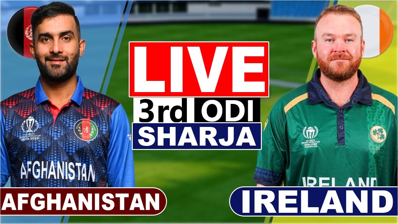 Afghanistan vs Ireland 3rd ODI Live Scores | AFG vs IRE 3rd ODI Live ...