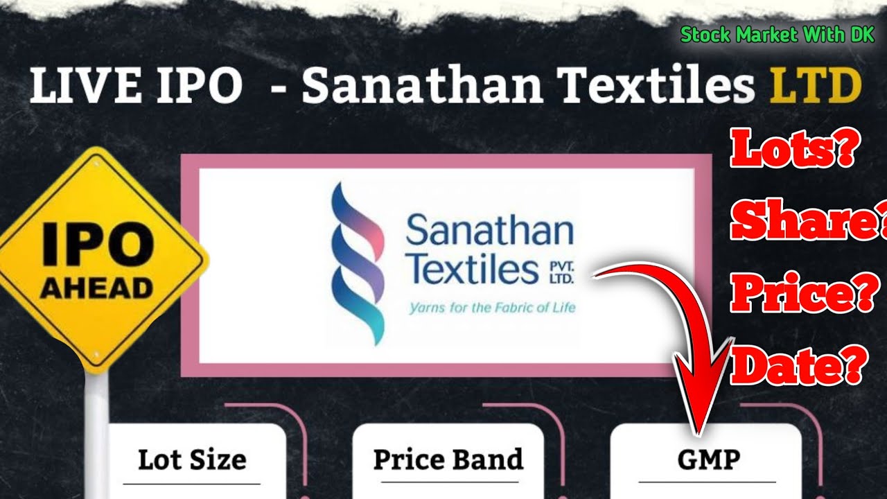 Sanathan Textiles IPO Review | @StockMarketWithDK #sharemarket - YouTube