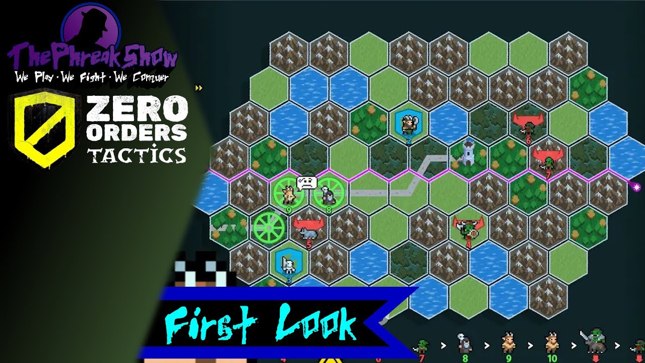 First Look - Zero Orders Tactics - I'm Bad At Puzzles! - YouTube