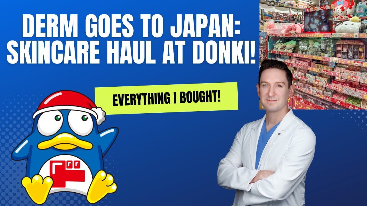 A Dermatologist's Skincare Haul at Donki in Japan! - YouTube