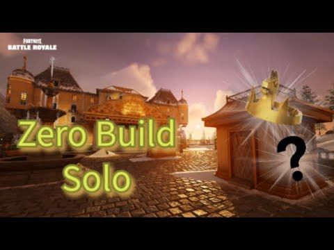 Fortnite Chapter 5 *ZERO BUILD SOLO* 10 - YouTube