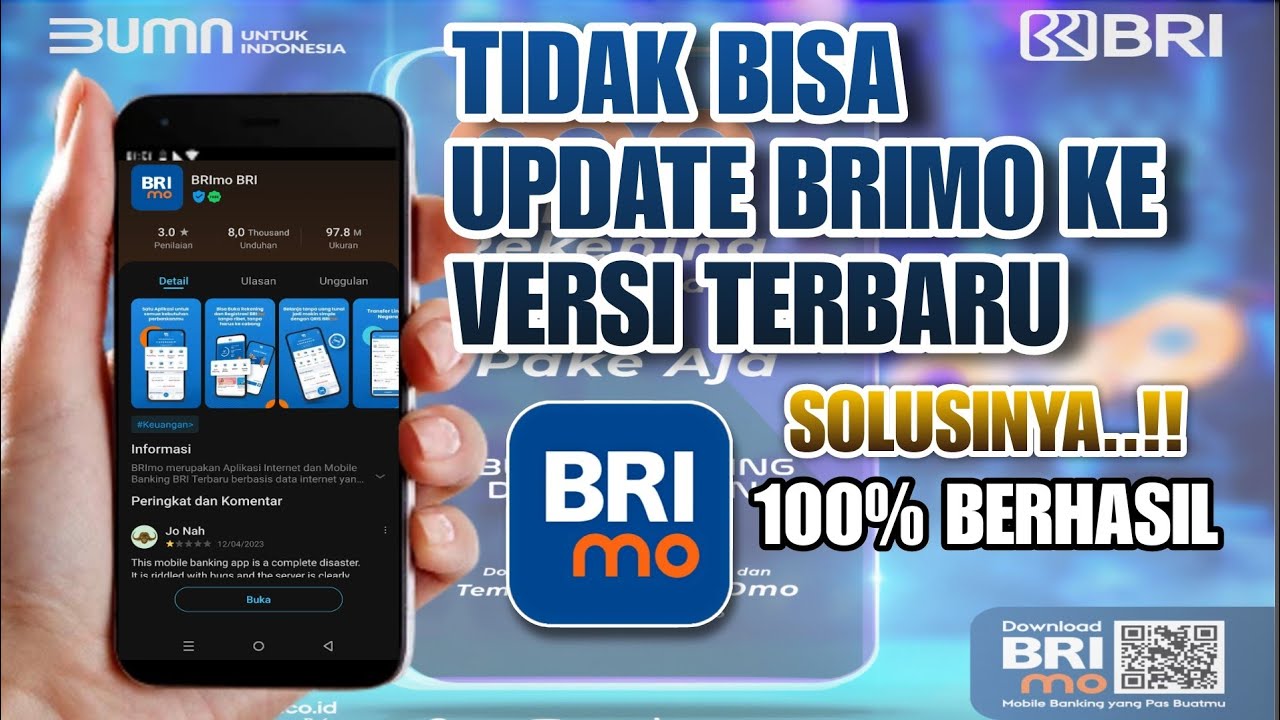 Cara Update Brimo ke Versi Terbaru! Solusi Tidak Bisa Update Brimo - YouTube