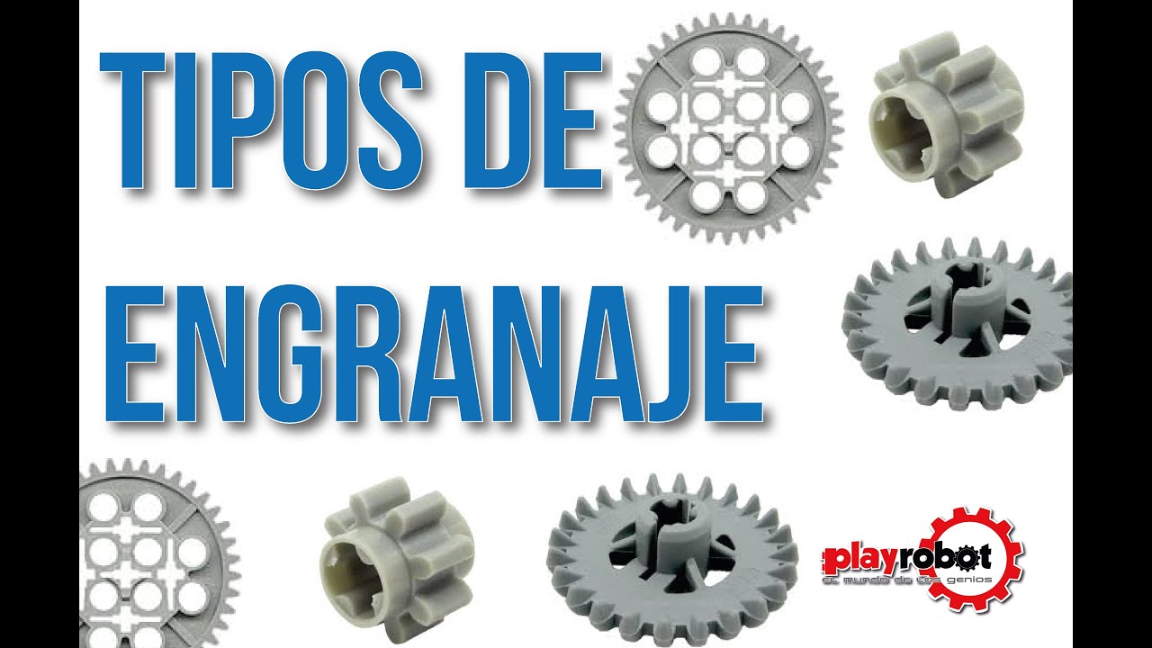 Tipos de engranajes con Lego Education, principios de robótica educativa - YouTube
