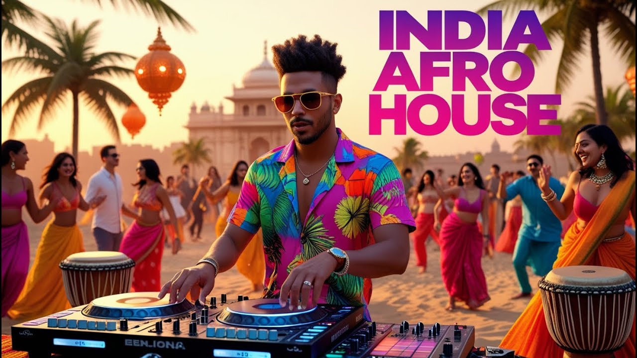India Afro House Mix 2025 vibes 4k | Beautiful, Chill Beats & Uplifting ...