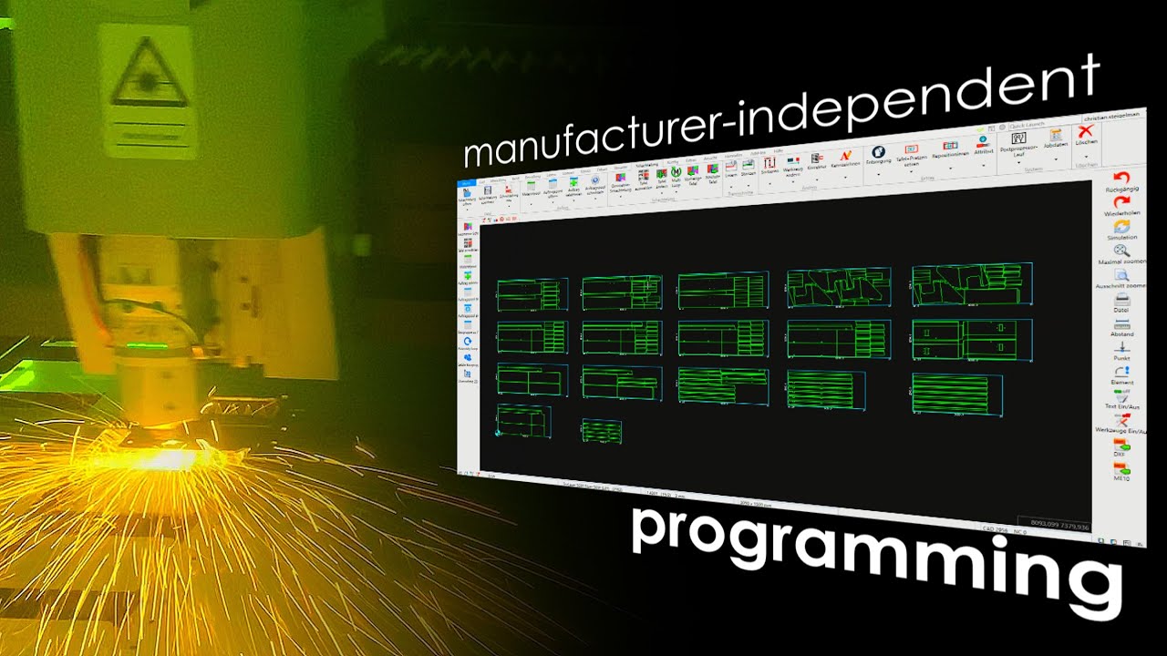 CAD/CAM Software for Penta Fiber Laser • BOLT • SWING | programms with ...