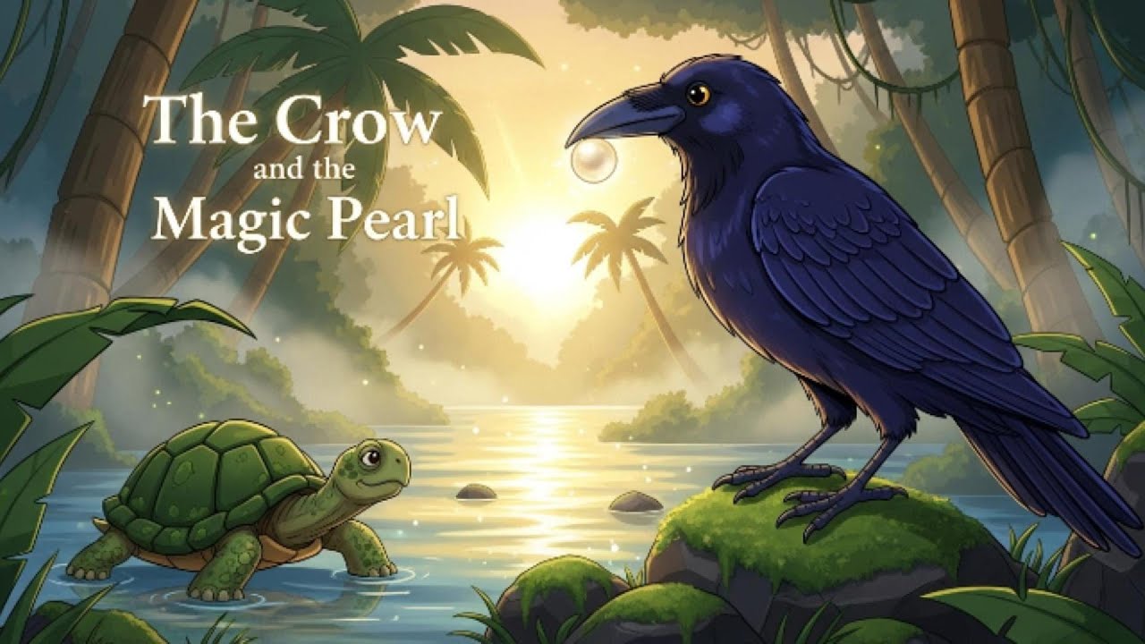 The Crow and Magic Pearl - YouTube