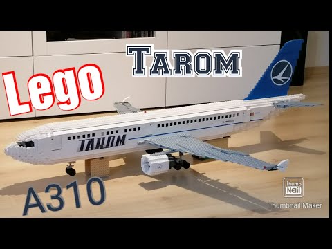 Lego Airbus A310 Tarom | Moc - YouTube
