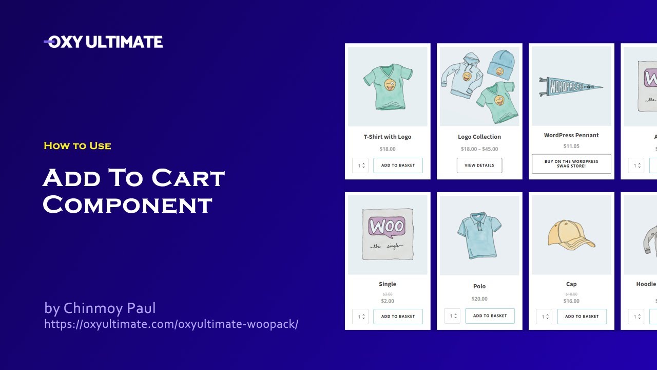 Add To Cart Component for WooCommerce - YouTube