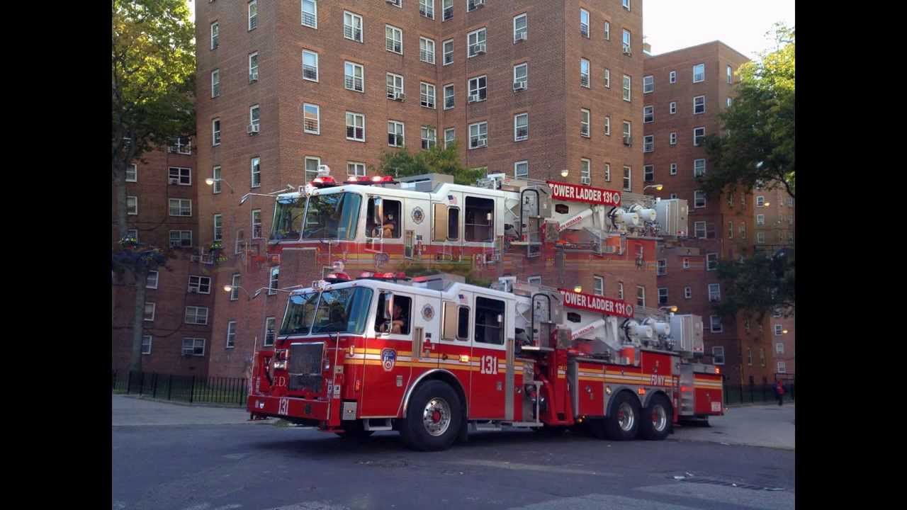 FDNY (New York's Bravest) 2013 Seagrave Aerialscope II Ladder 131 Red ...