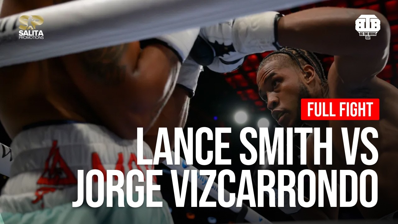 LANCE SMITH VS JORGE OMAR VIZCARRONDO PACHECO FULL FIGHT - YouTube