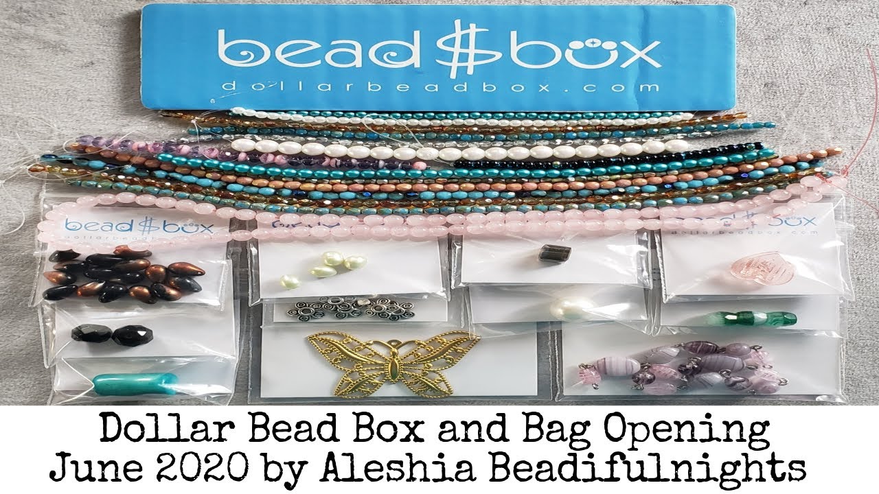 Dollar Bead Box and Bag Opening June 2020 - YouTube