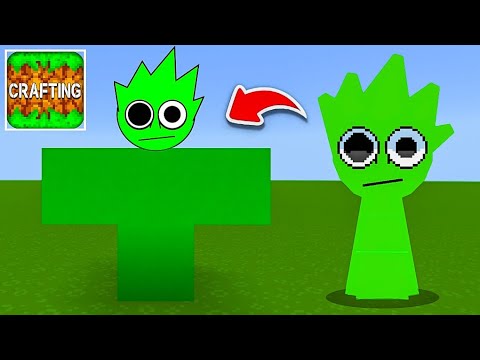 How to Spawn Lime Sprunki in Crafting and Building! - YouTube