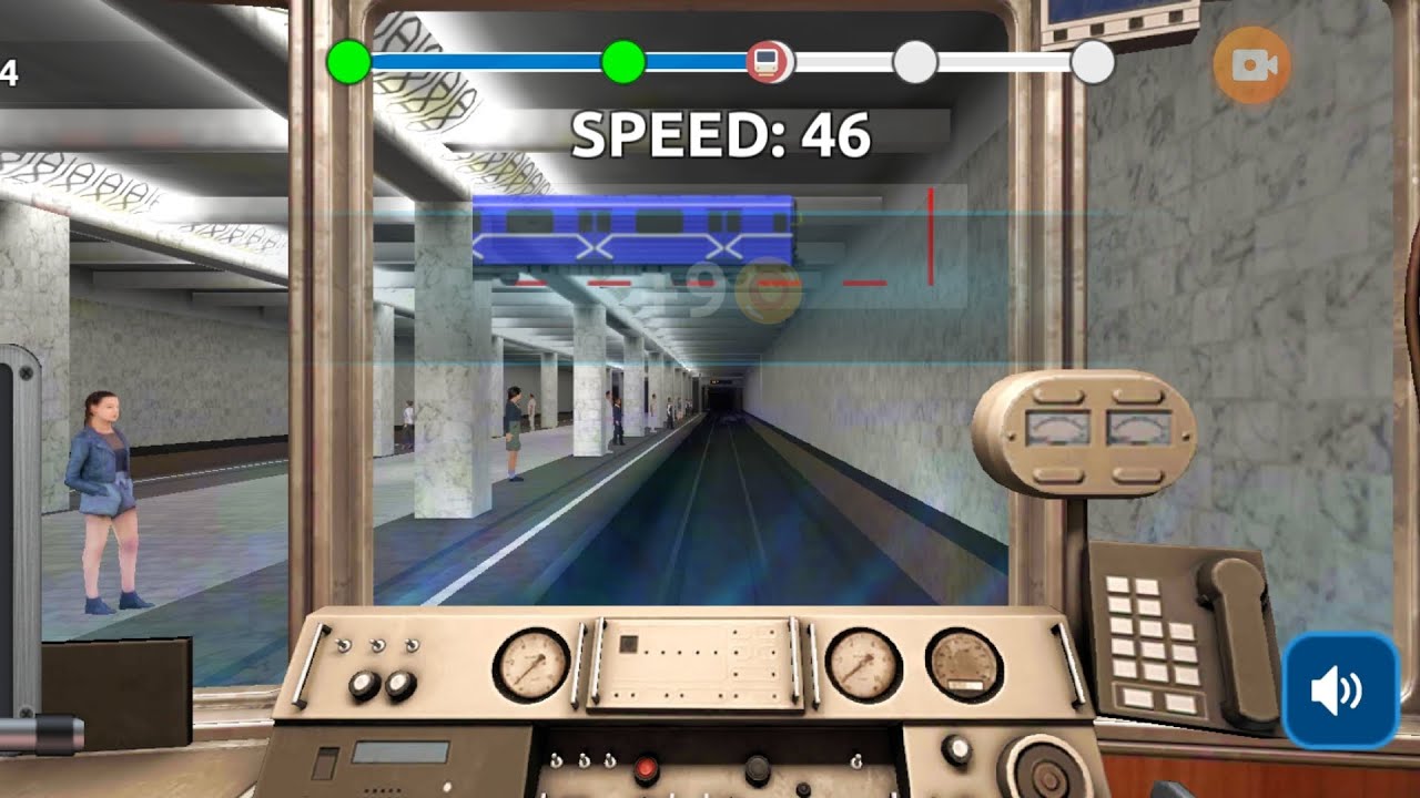 driving in all maps in subway train - YouTube