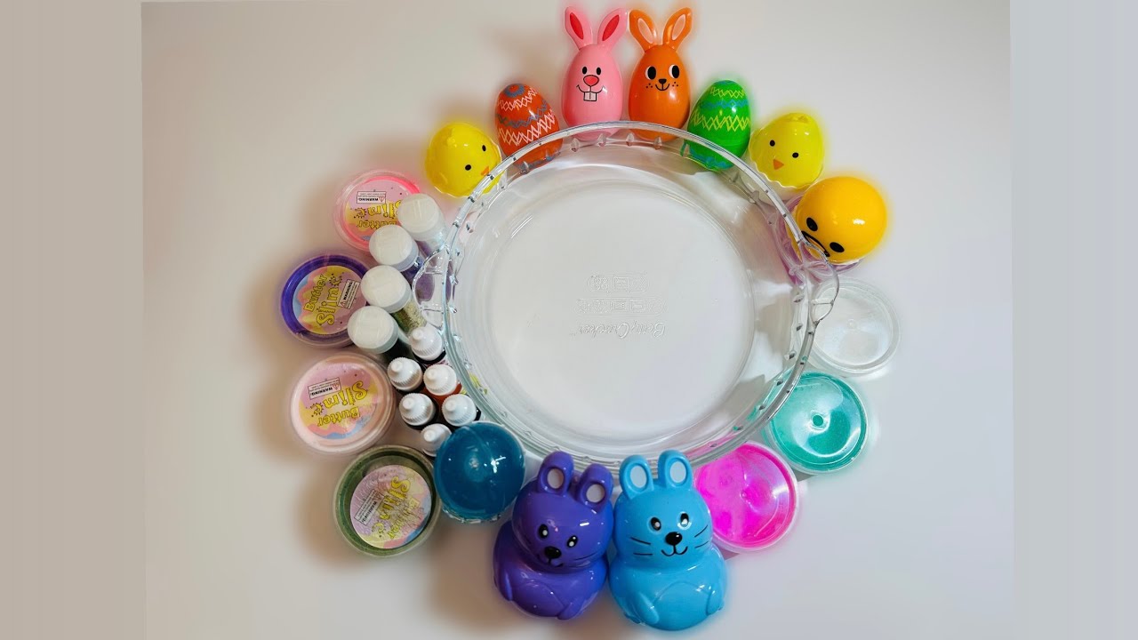 Colorful & Satisfying Slime ASMR Video | Kid's playful Relaxing Video ...