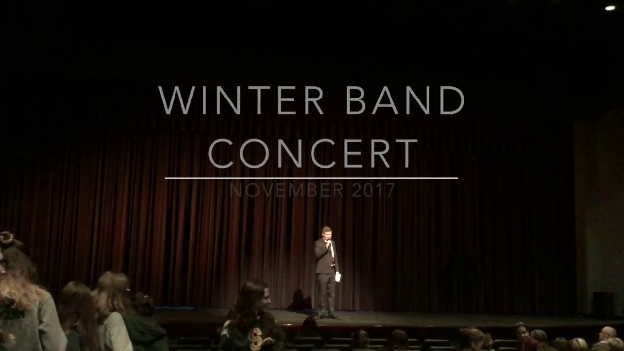 Winter Music Concert 2017 - YouTube