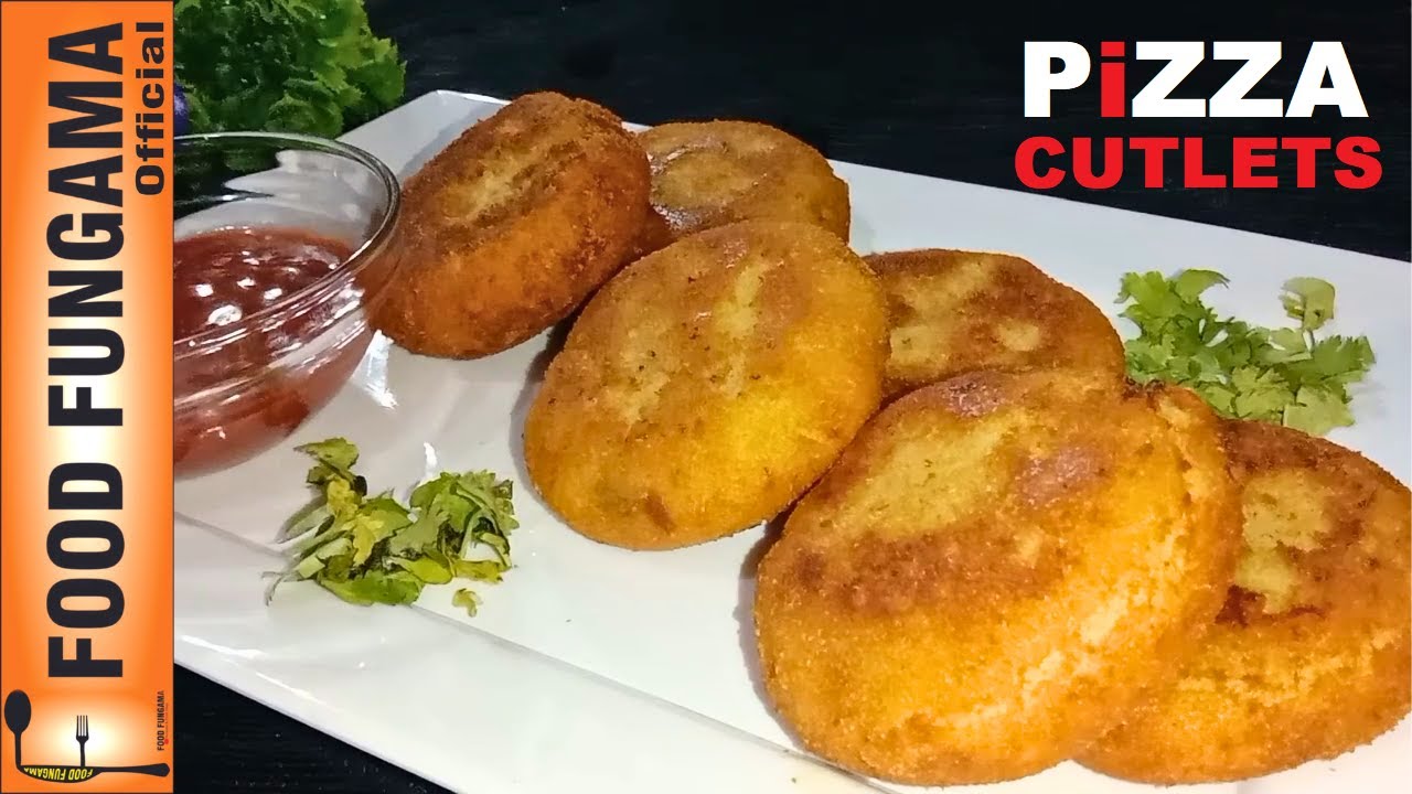 Pizza Cutlets Recipe By Food Fungama | Ramzan 2023 Recipes | Kids Snack ...