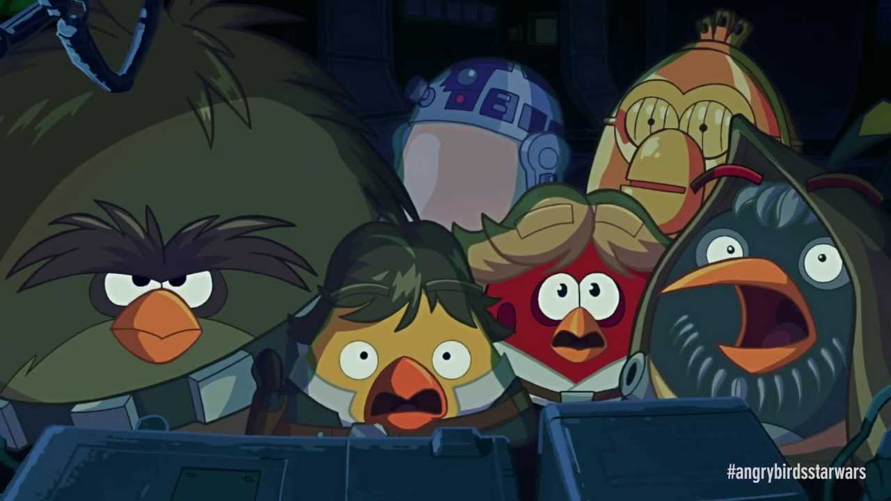 Angry Birds Star Wars 2 Mace Windu 3d