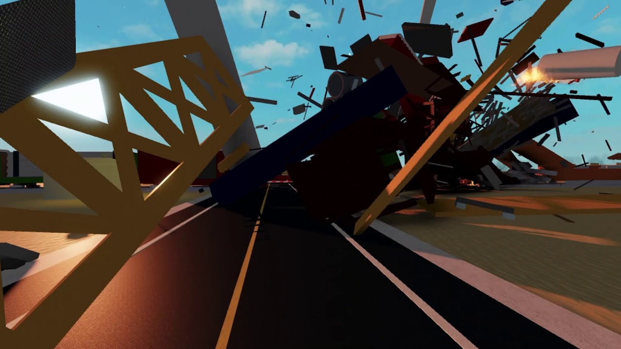 Roblox Train Destruction - YouTube