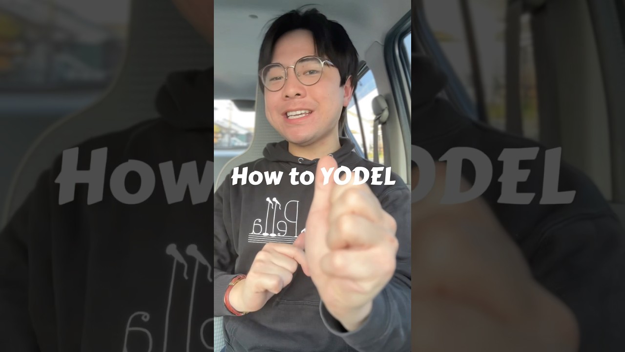 How to YODEL / ヨーデルの歌い方 - YouTube
