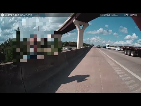 Dramatic rescue of 11-year-old girl caught on police officer's body cam in Montgomery County