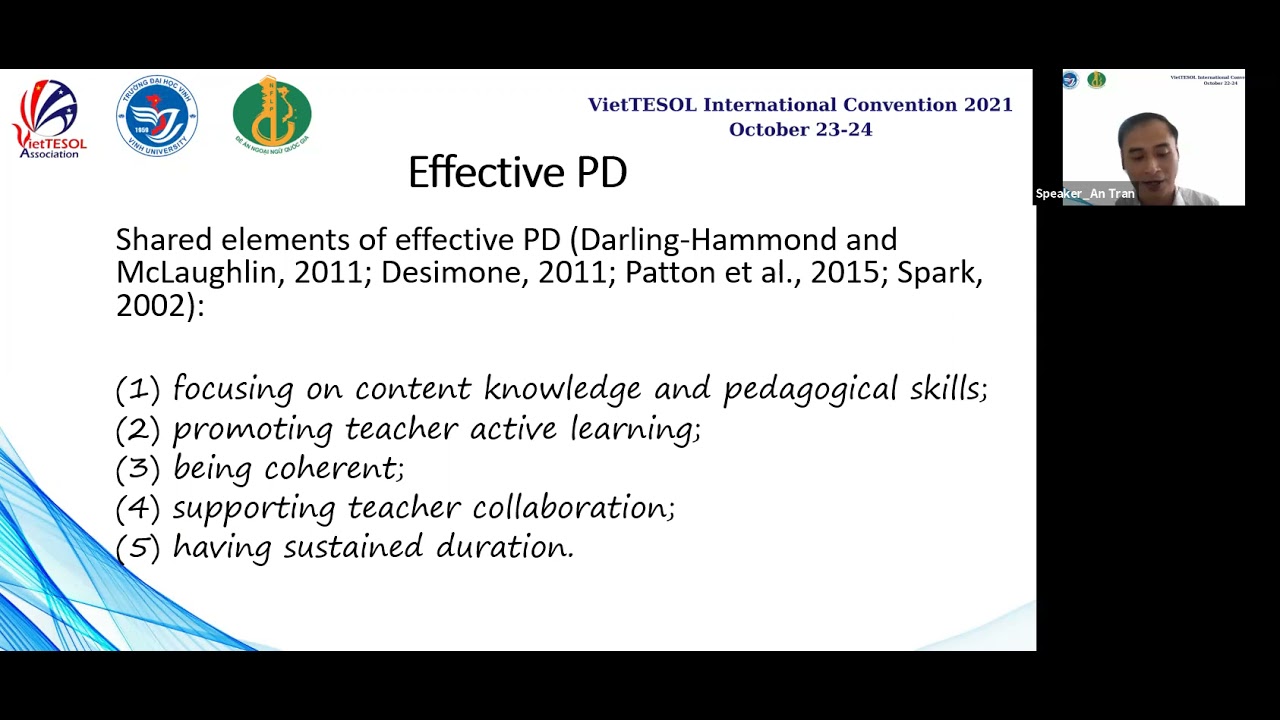 Zoom1_Main convention_FROM TEACHERS’ LEARNING TO TEACHING PRACTICE IN ...