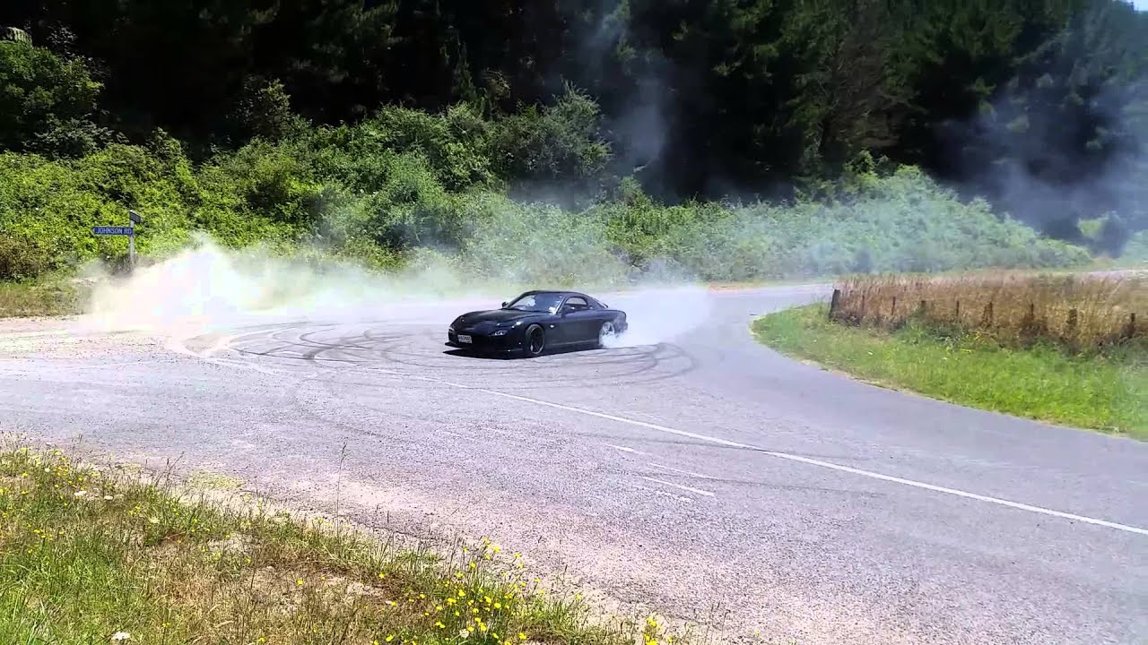 Rx7 nz skids - YouTube