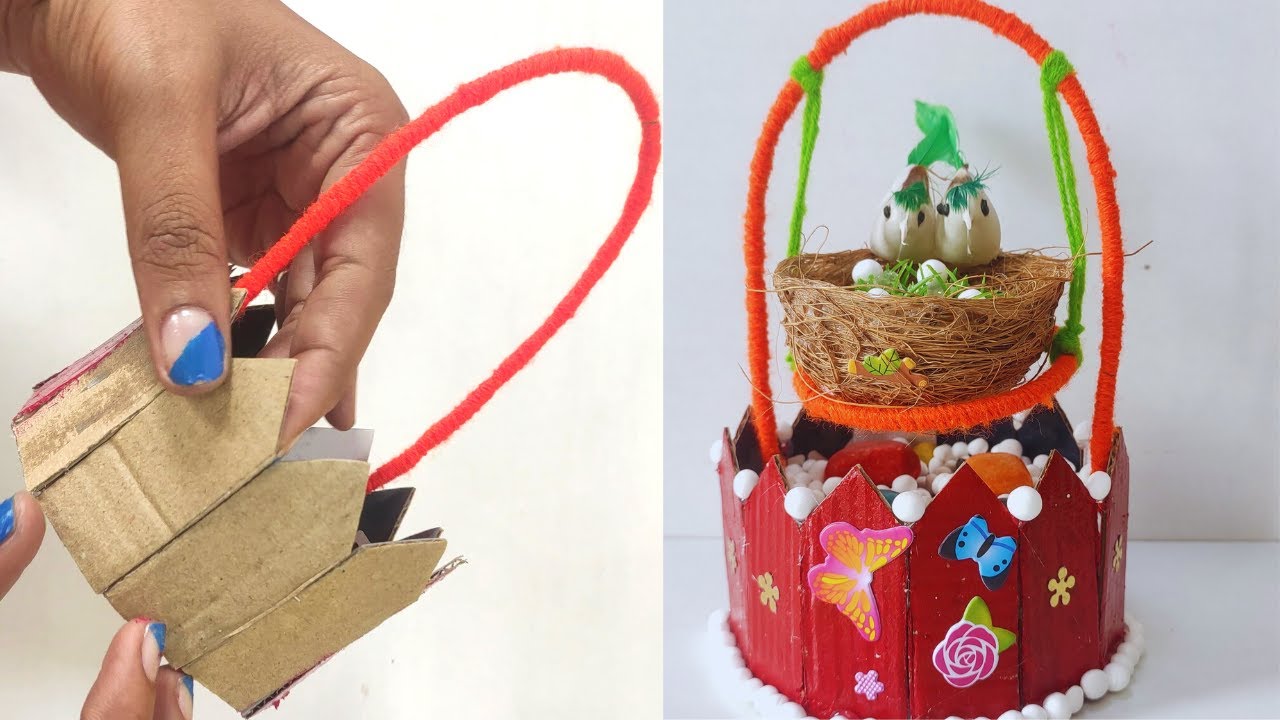 How to make showpiece at home | Showpiece making at home - YouTube