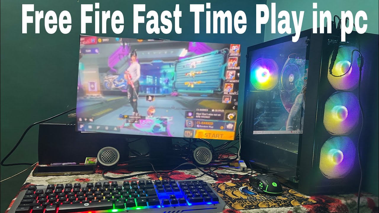 Free Fire Fast Time Play in PC 🖥️ #freefire #freefirelive #ff - YouTube