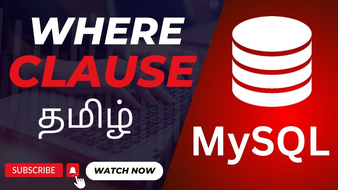 Select Query With Where Clause Mysql Tutorial Youtube