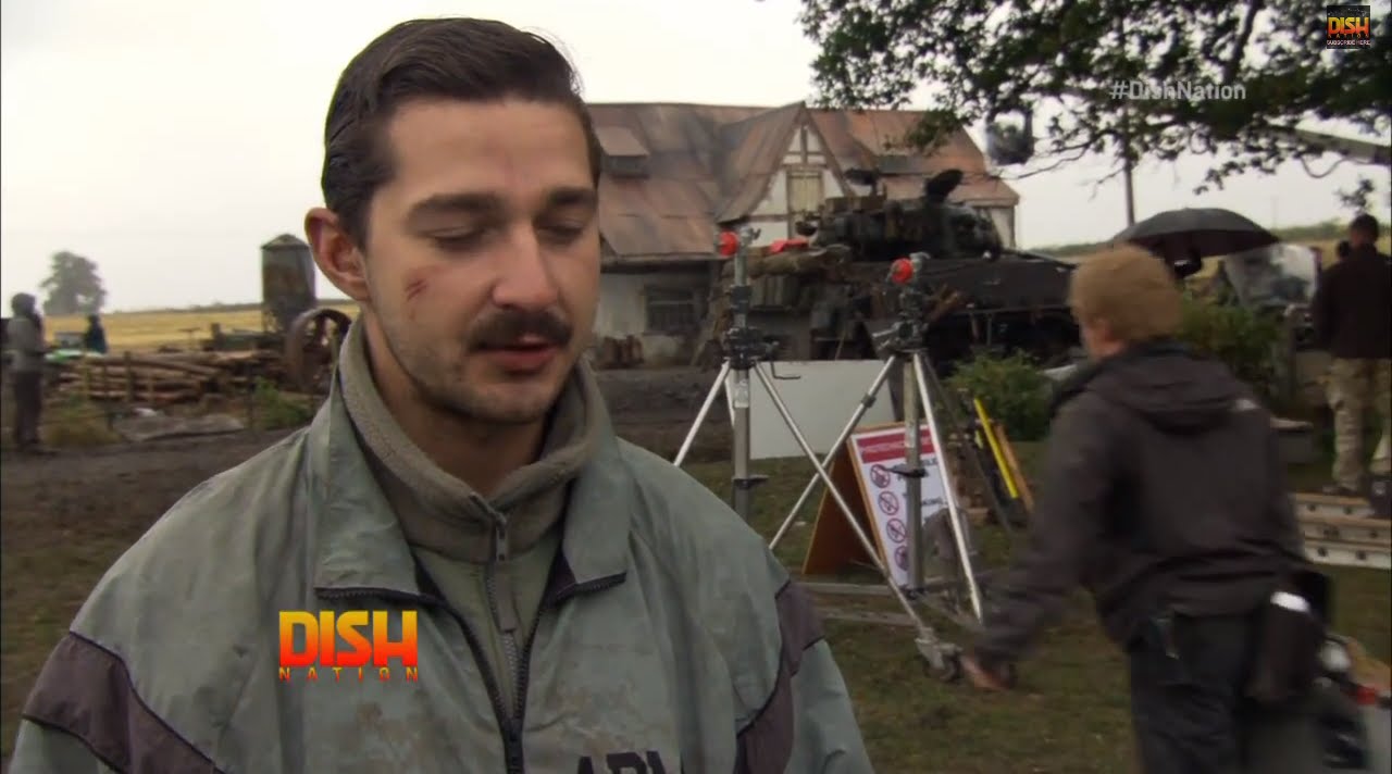 Shia LaBeouf Slashes His Own Face For Art - YouTube