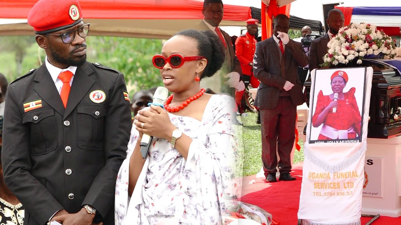 Barbie Itungo Kyagulanya's Speech at Hon Jolly Mugisha's burial. - YouTube