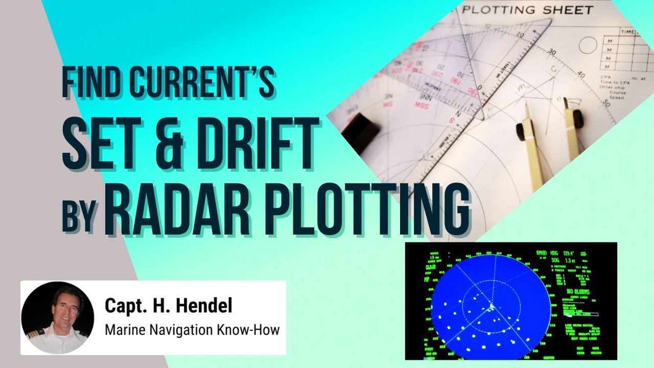 How to find Current Set & Drift by Radar Plotting - YouTube