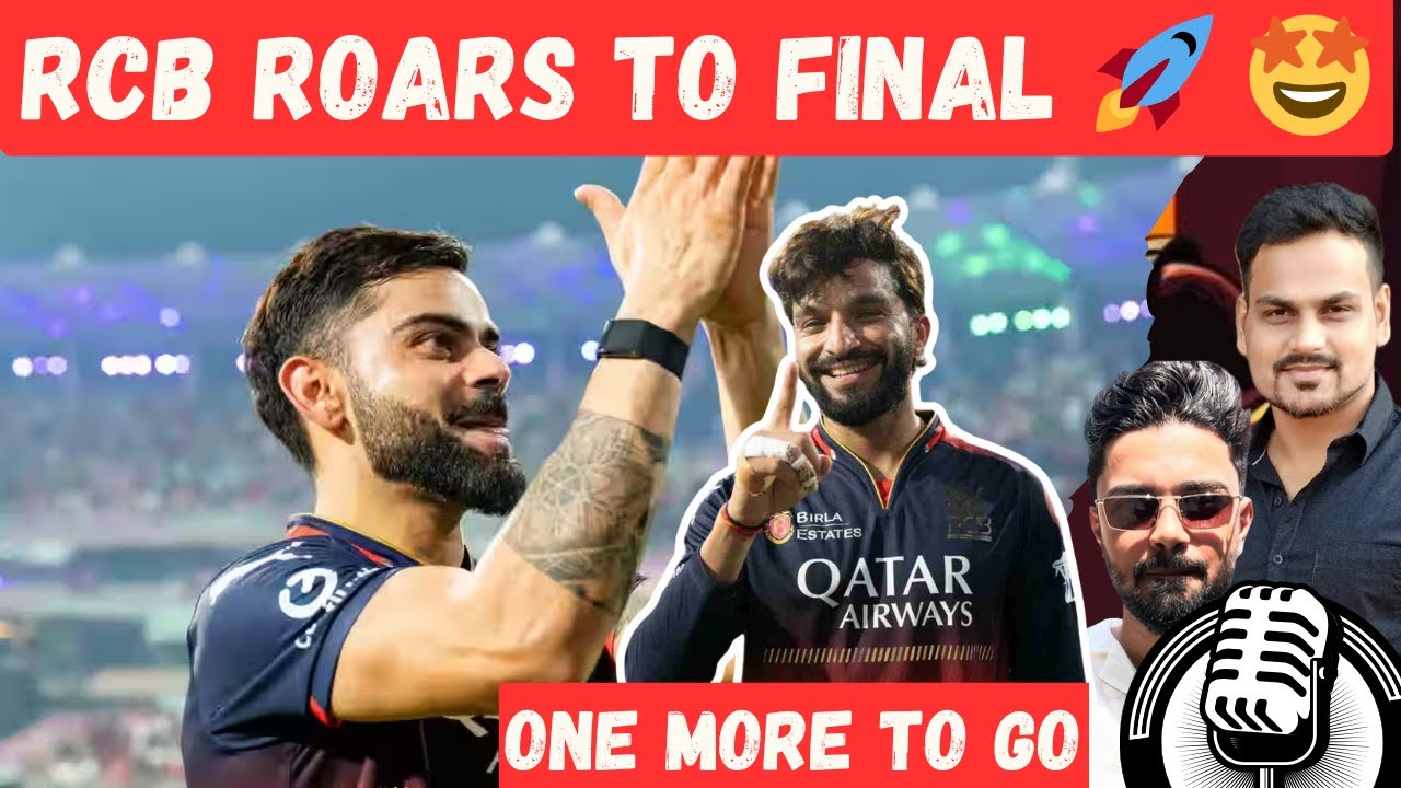 Red-Hot RCB Storm Into IPL 2025 Final! 🔥 Rampage Mode ON | Post Match ...