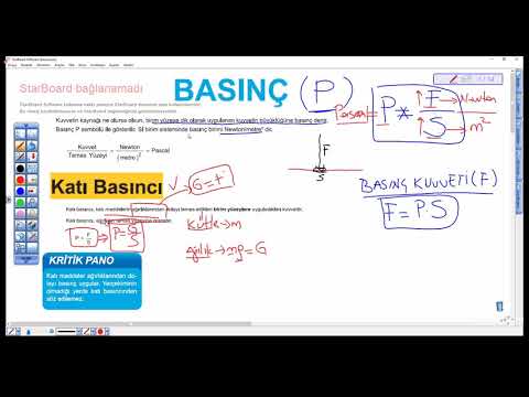 TYT 2021 Fizik - Basınç 1. Ders