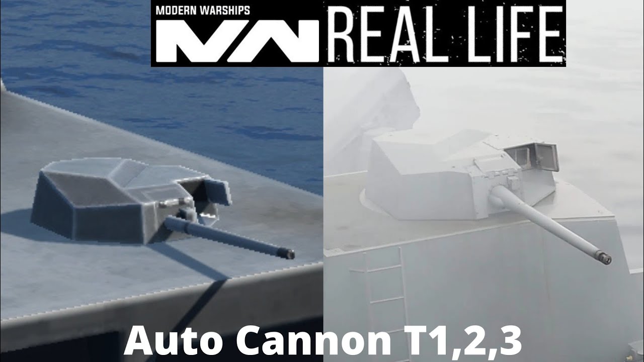 Auto Cannon T1 T2 T3 - Modern Warship in real life - Part 6 - YouTube