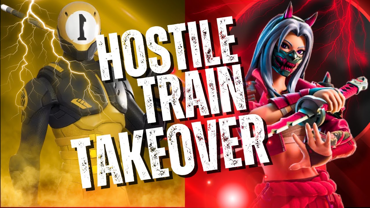 Fortnite's MOST HOSTILE Train Takeover EVER! - YouTube