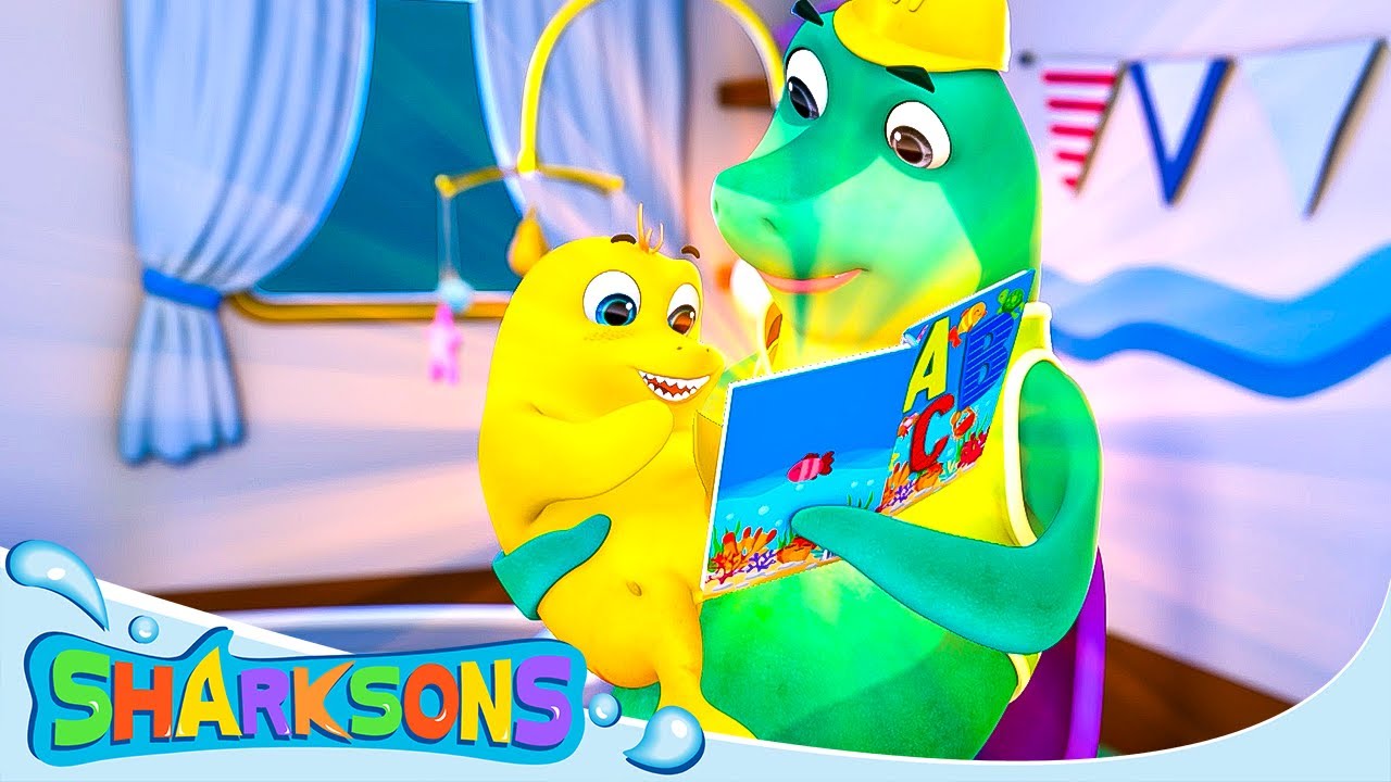 ABC Phonics Song | The Sharksons - Songs for Kids | Nursery Rhymes ...