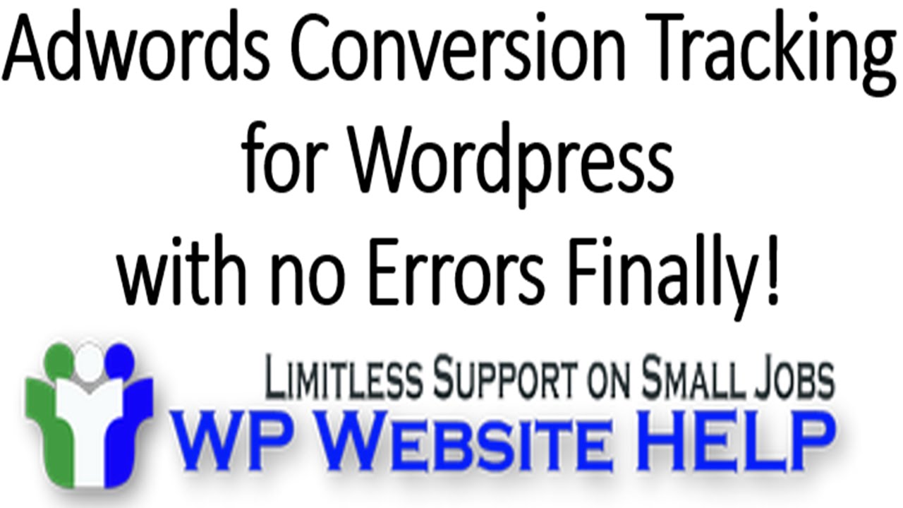 Adwords Conversion Tracking - for WordPress (WP) - YouTube