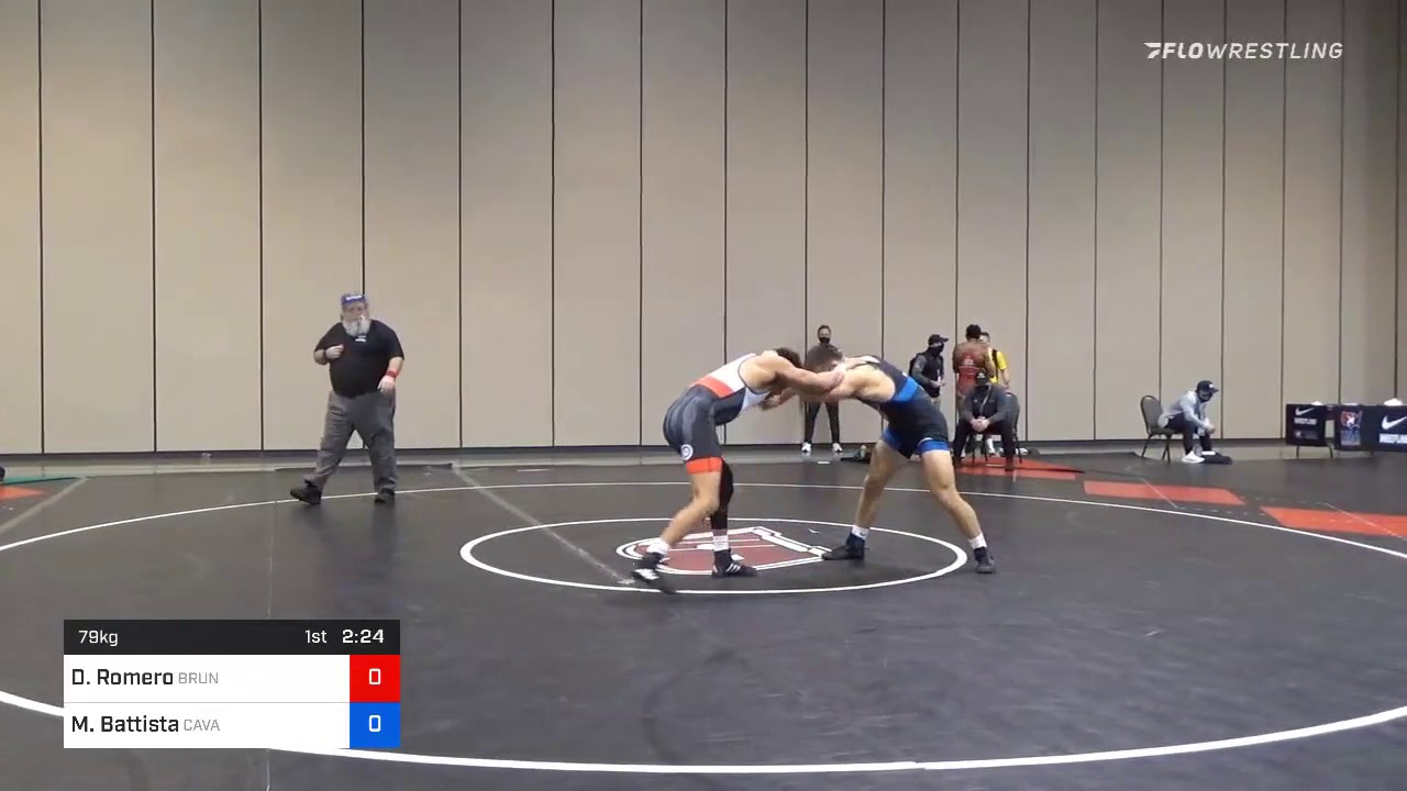 79 Kg Consolation Demetrius Romero Brunson UVRTC Vs Michael Battista ...