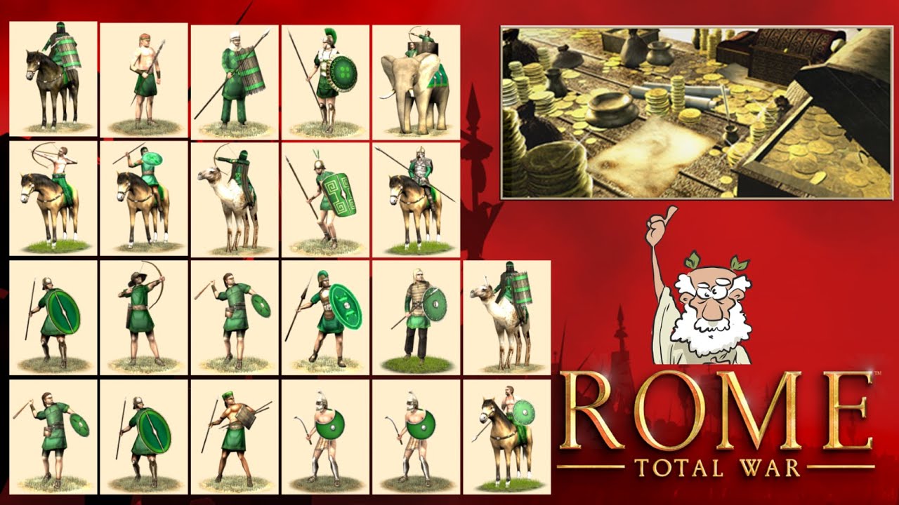 Rome: Total War - Mercenary Units Described in One Sentence - YouTube