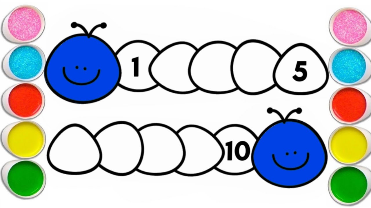 One Two Three, Kids Rhymes, 1 To 100 Counting, 123 Numbers, Learn To ...