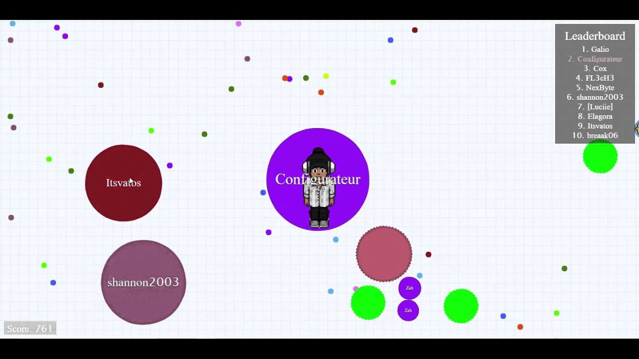 Habbobeta agar.io number one #1 - YouTube