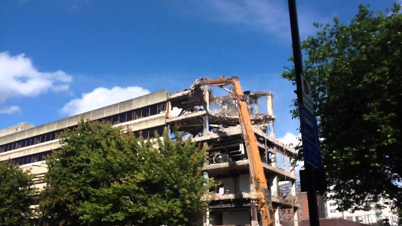 BBC Manchester - Demolition Clip - YouTube