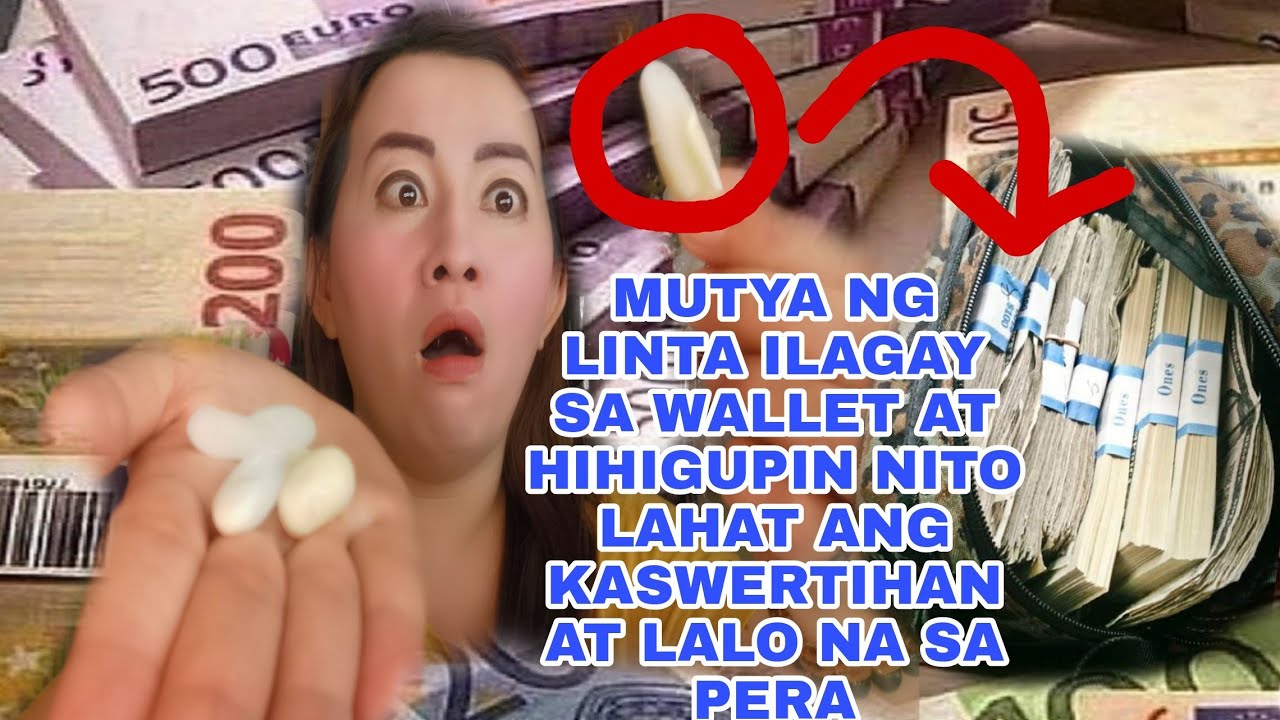 MUTYA NG LINTA PINAKA MABISANG PAMPASWERTE SWERTE SA PERA ILAGAY ITO SA ...