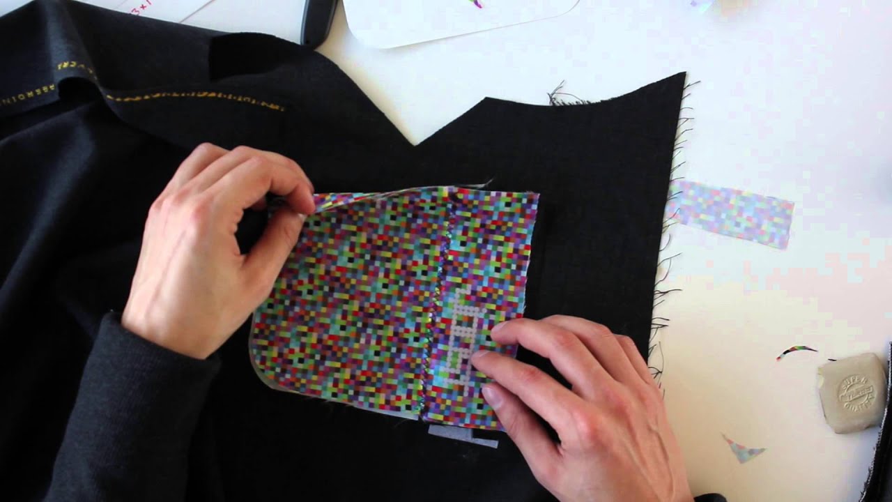 How to: Double welt pockets - Part 2/2 - YouTube