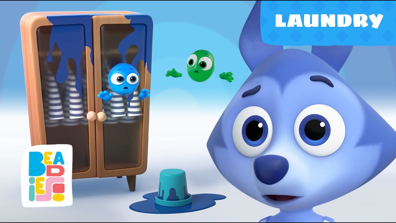 Beadies — Laundry — Episode 22 — Season 1 — educational cartoon for ...