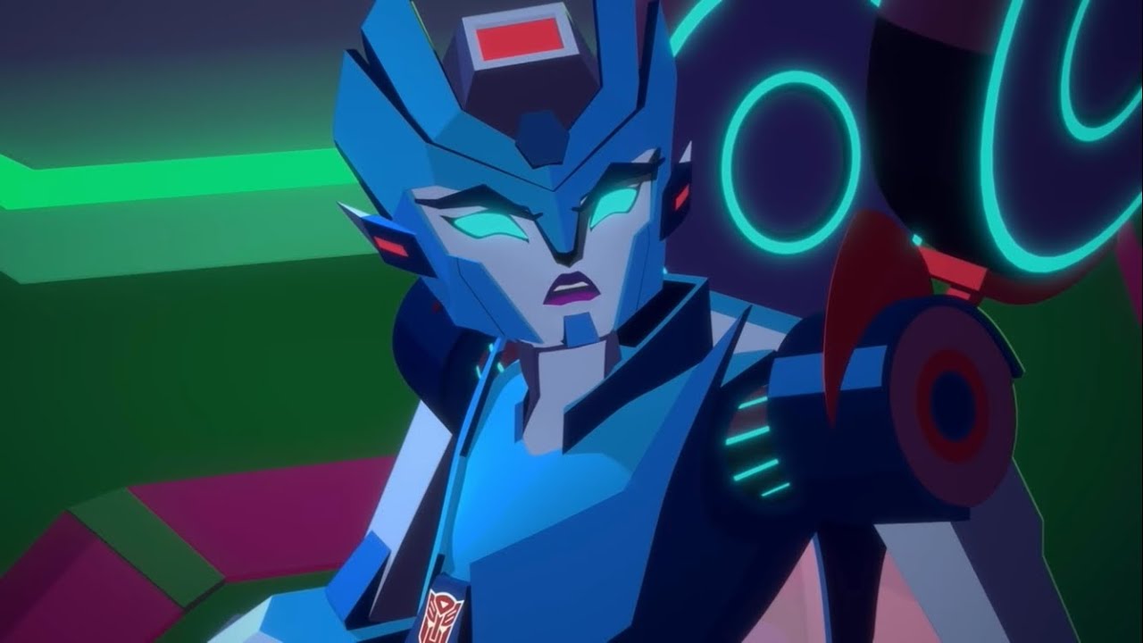 Transformers Cyberverse Chromia story/scenes - YouTube