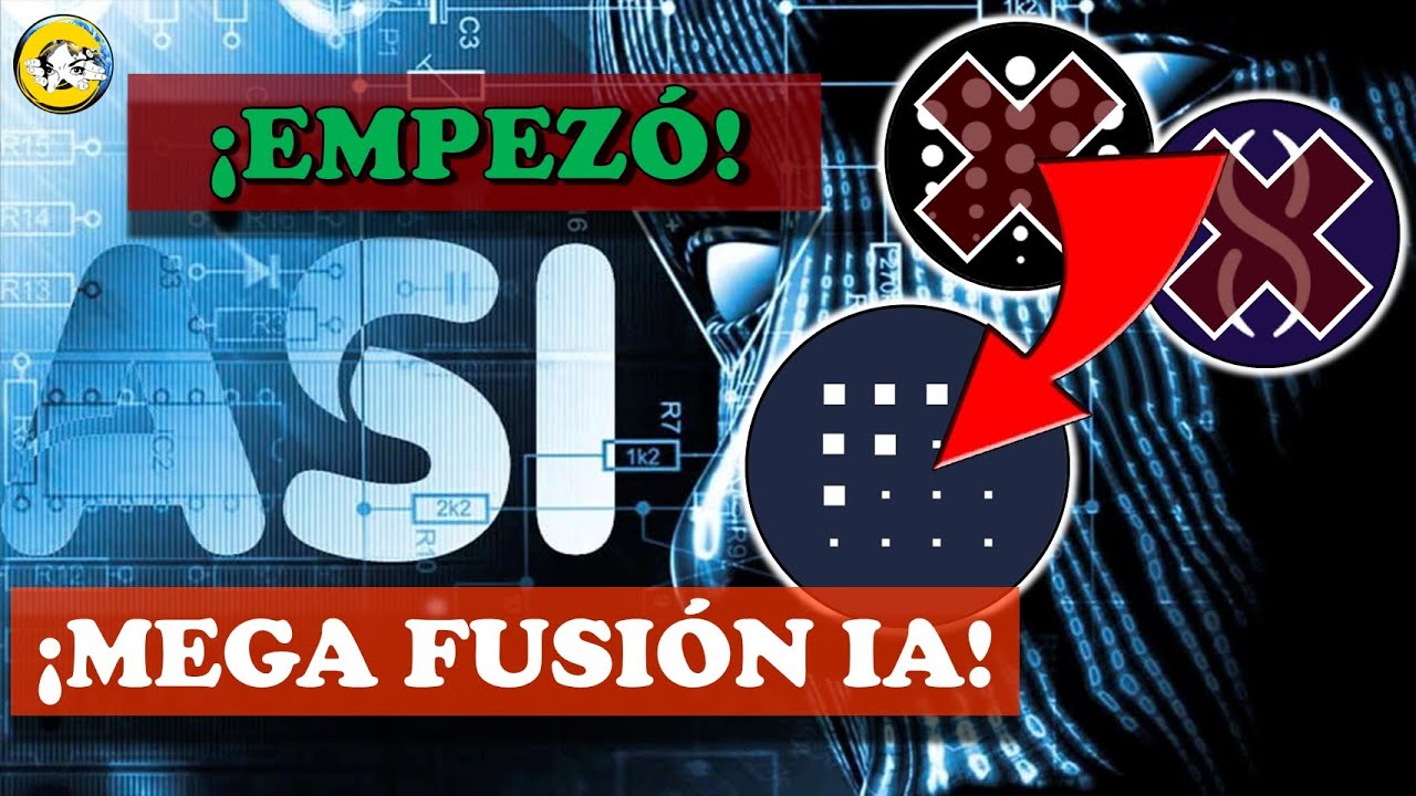 COMENZÓ FUSIÓN TOKEN ASI 💥 MERGE TOKEN IA DE OCEAN Y AGIX A FET FASE I ...