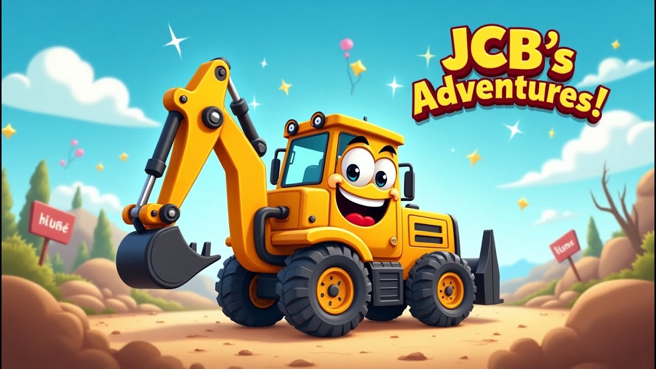 JCB's Big Adventures: Fun and Exciting Journeys! #cartoon # ...